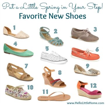 Put a Little Spring in Your Step: Favorite New Shoes