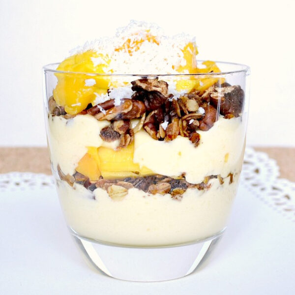 Mango Parfait (Easy Recipe) | Hello Little Home