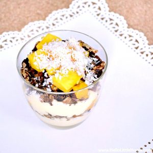 Mango Parfait (Easy Recipe) | Hello Little Home