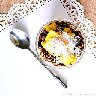 Mango Parfait (Easy Recipe) | Hello Little Home