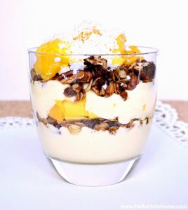 Mango Parfait (Easy Recipe) | Hello Little Home