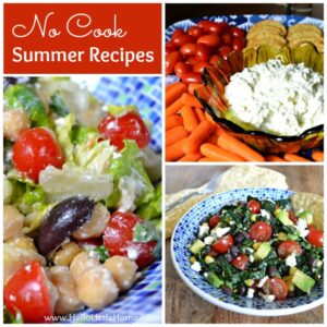 Easy No Cook Recipes | Hello Little Home