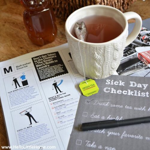 Cough, Cold, and Flu Care Package | Hello Little Home