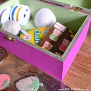DIY Kids Treasure Box (Easy Step-by-Step Tutorial) | Hello Little Home