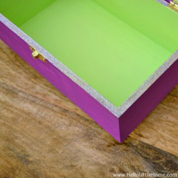 DIY Kids Treasure Box (Easy Step-by-Step Tutorial) | Hello Little Home