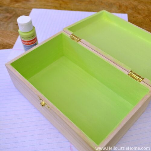 DIY Kids Treasure Box (Easy Step-by-Step Tutorial) | Hello Little Home