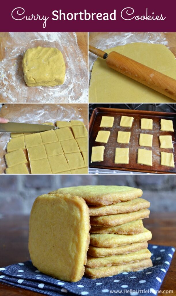 Curry Shortbread Cookies | Hello Little Home