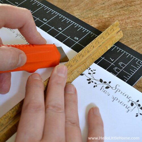 Free Printable Notepad (Spring Has Sprung) | Hello Little Home