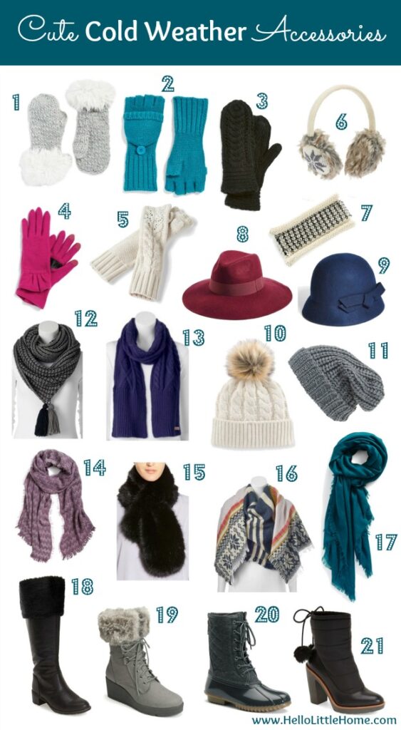 Cute Cold Weather Accessories
