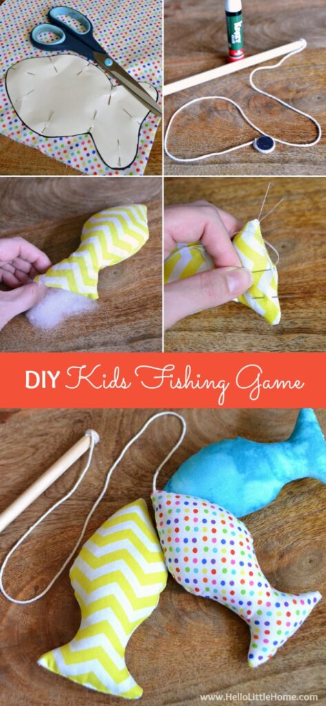 DIY Fishing Game for Kids (Step-by-Step Tutorial) | Hello Little Home