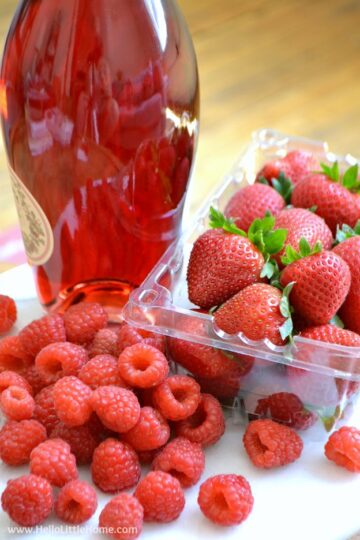 Easy Frosé Recipe | Hello Little Home