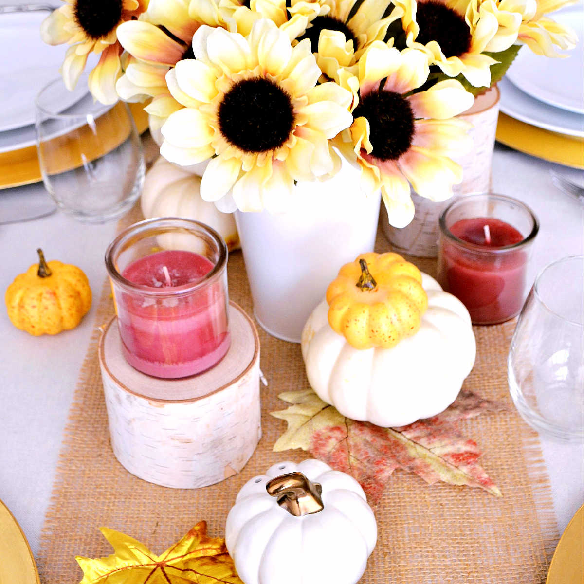 Easy Fall Tablescape | Hello Little Home