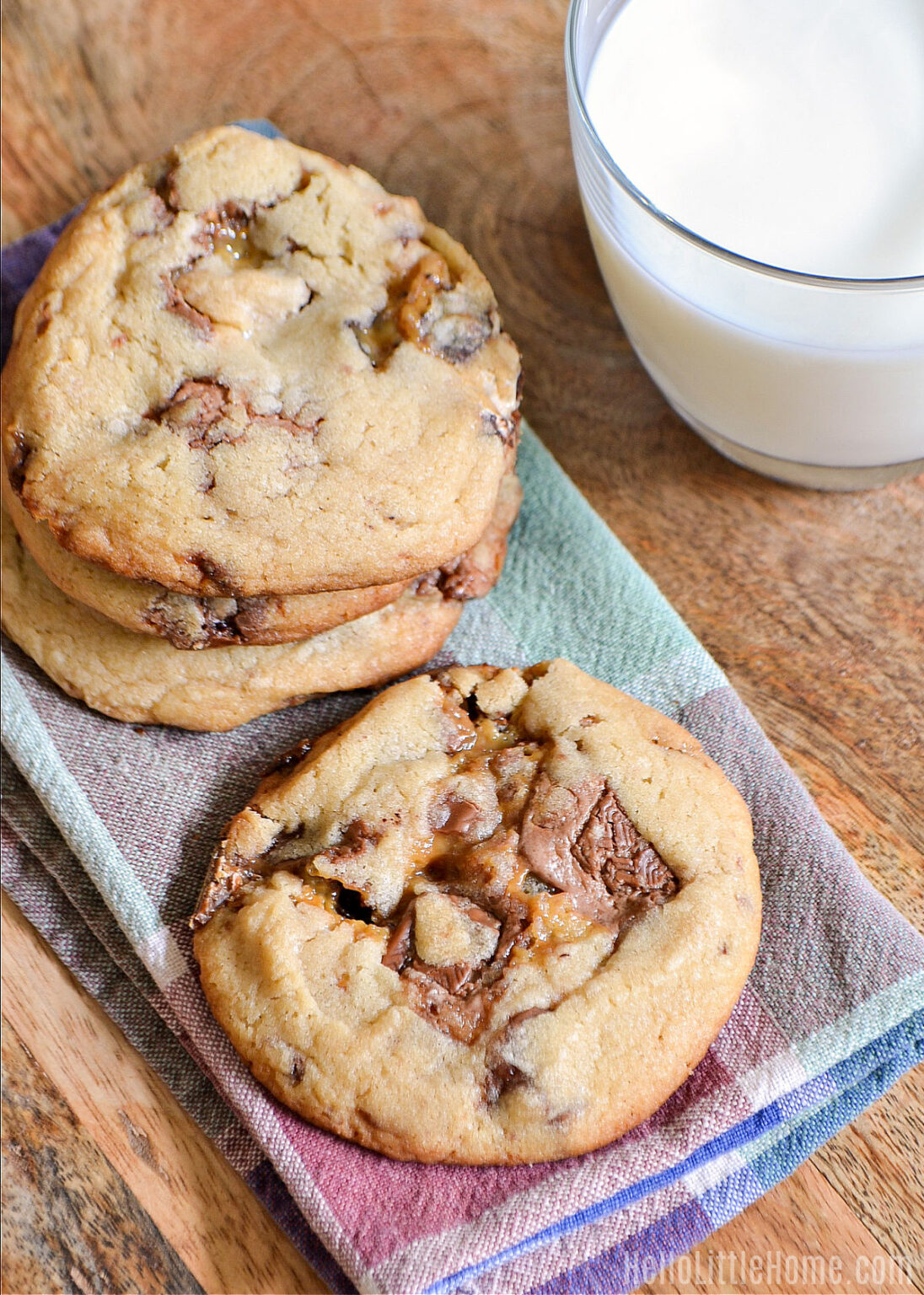 Candy Cookies (Thick + Chewy Recipe) - Hello Little Home