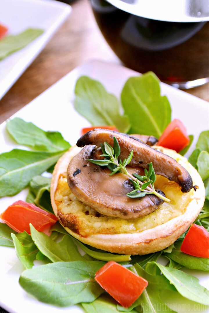 Mini Cheese Tarts (Easy Tartlets Recipe) | Hello Little Home