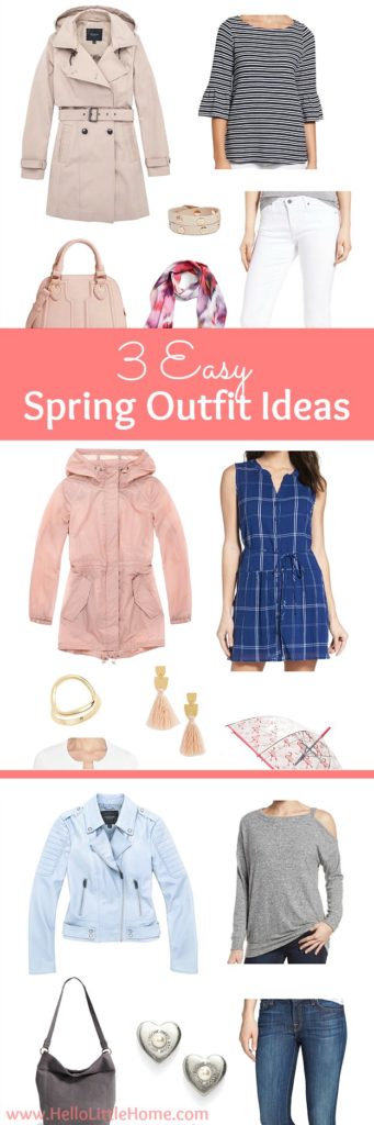 3 Easy Spring Outfit Ideas