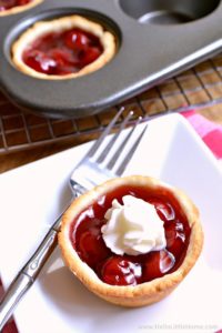 Mom's Mini Cherry Tarts - Hello Little Home
