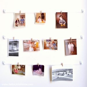 DIY Photo Display - Cheap + Easy | Hello Little Home