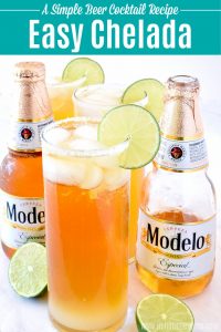Easy Chelada Recipe ... A Mexican Beer Cocktail | Hello Little Home