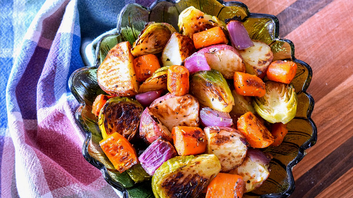 How to Roast Vegetables ... The Best + Easiest Recipe | Hello Little Home