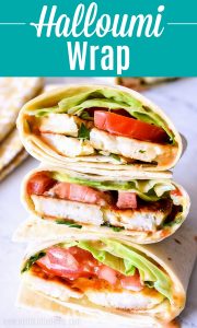 Halloumi Wrap Recipe | Hello Little Home