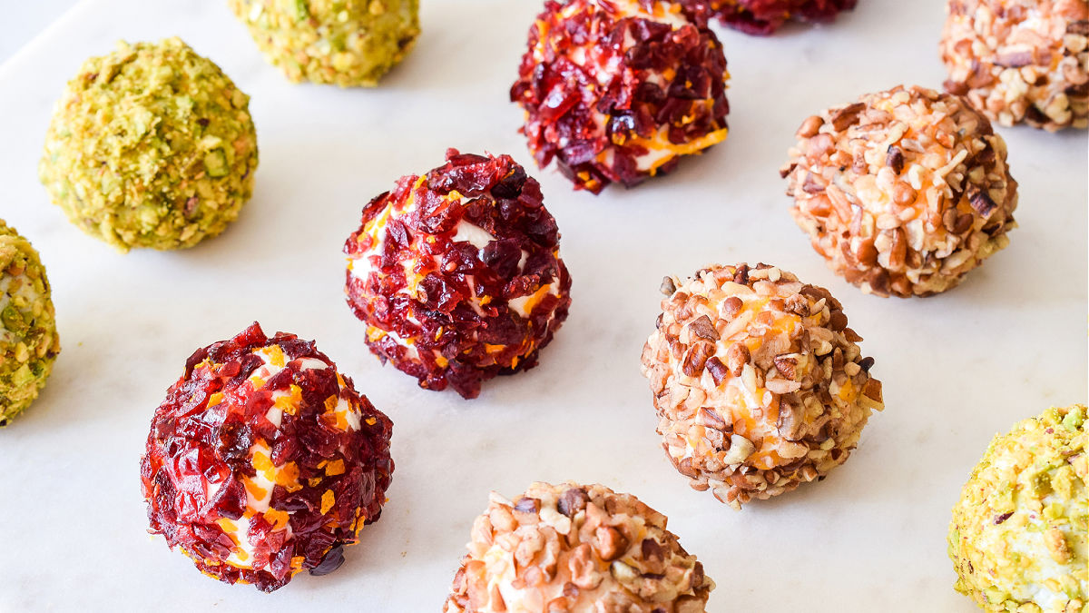 Savory Cheese Truffles (Mini Cheese Balls) | Hello Little Home