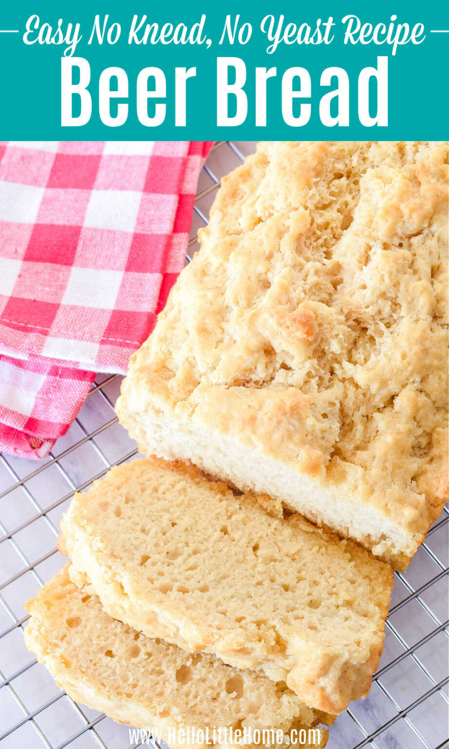 Easy Beer Bread Recipe (With Variations) | Hello Little Home
