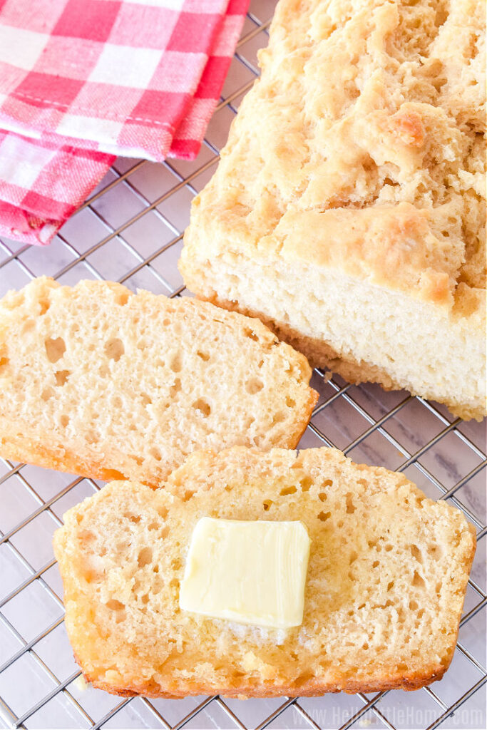 Easy Beer Bread Recipe (With Variations) | Hello Little Home