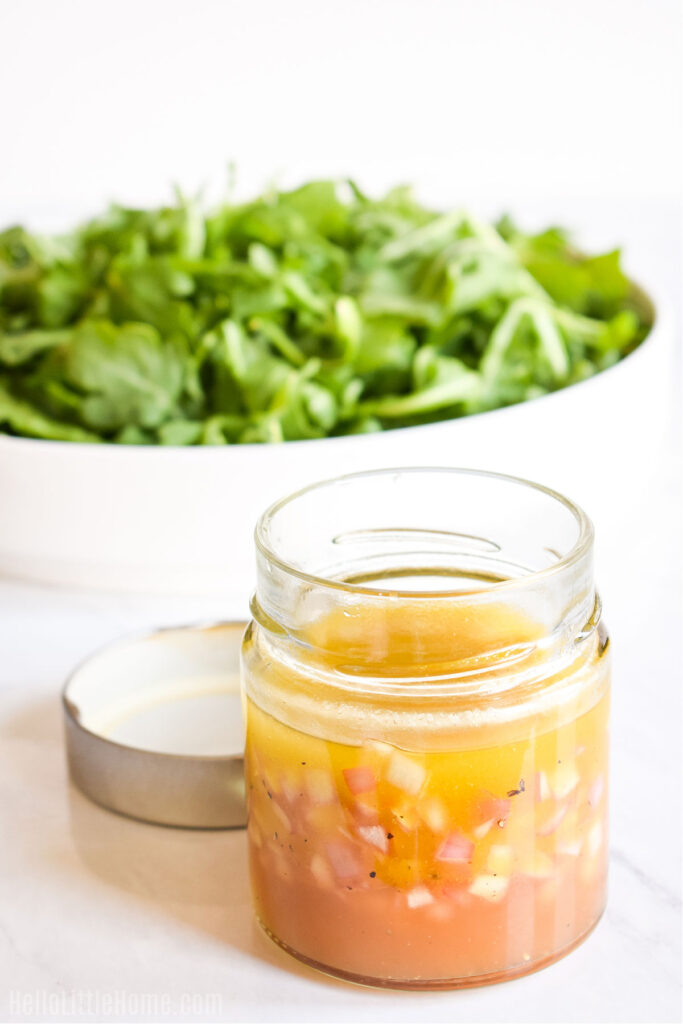 Maple Vinaigrette (Easy Recipe) | Hello Little Home