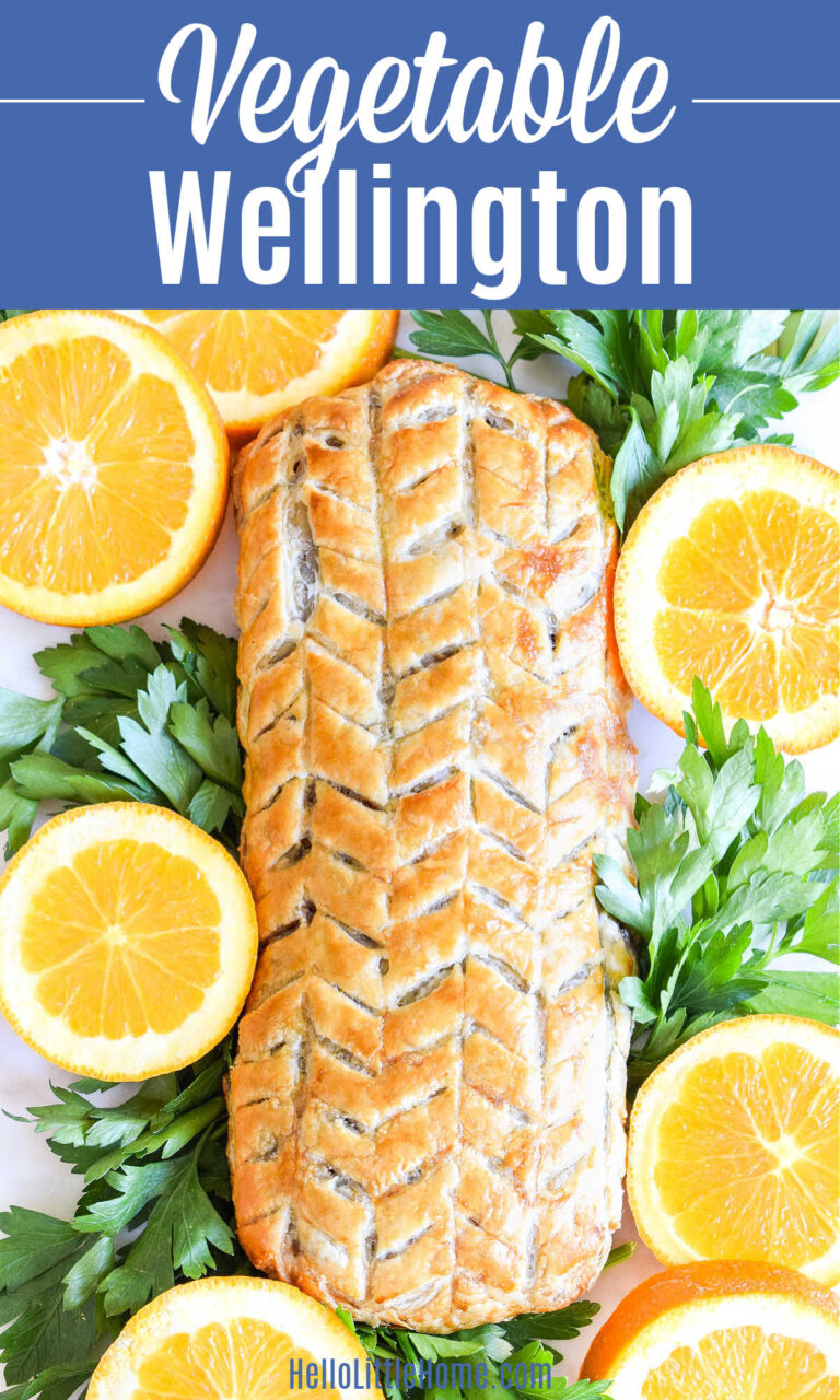 Vegetable Wellington (Easy Vegetarian Recipe) | Hello Little Home