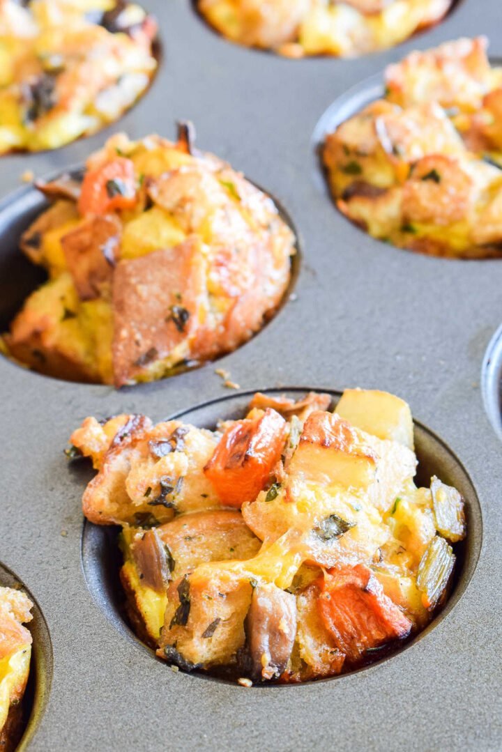 Stuffing Muffins (Quick + Easy Recipe) | Hello Little Home