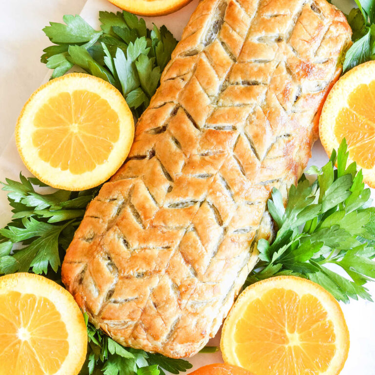 Vegetable Wellington (Easy Vegetarian Recipe) | Hello Little Home