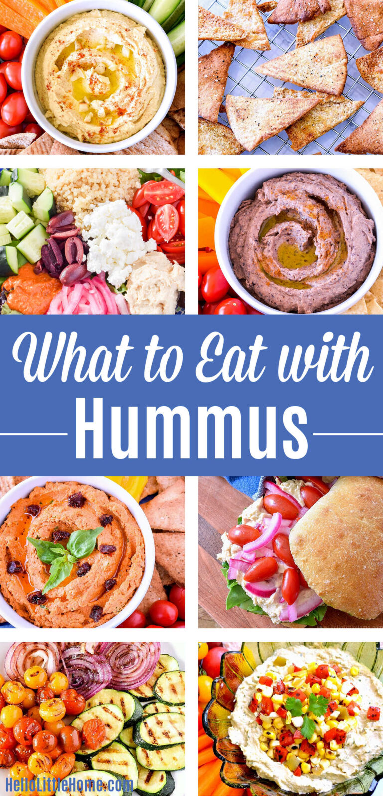 What to Eat with Hummus (25 Creative Ideas) | Hello Little Home