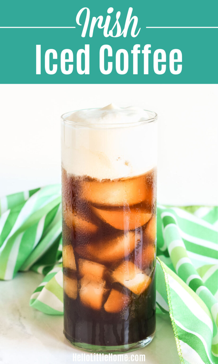 Irish Iced Coffee (Easy Recipe) | Hello Little Home