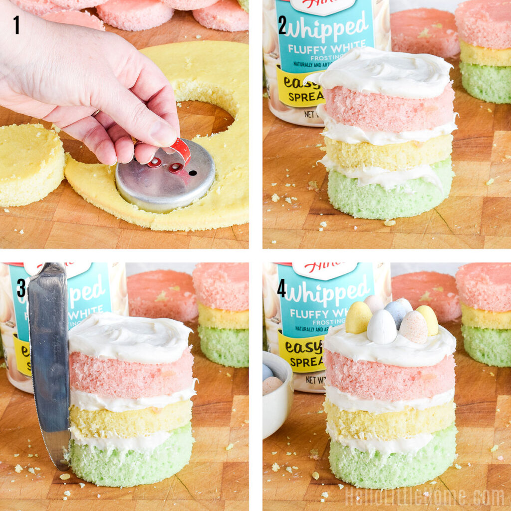 Mini Easter Cakes (Fun + Easy Recipe) | Hello Little Home