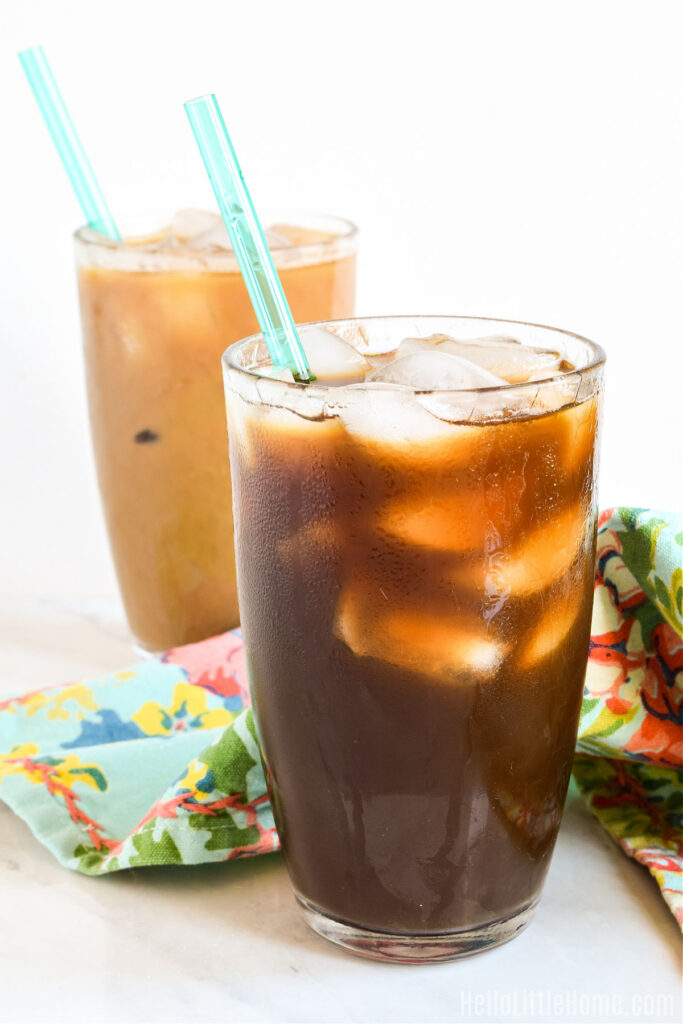 Instant Iced Coffee (Quick + Easy Recipe) | Hello Little Home