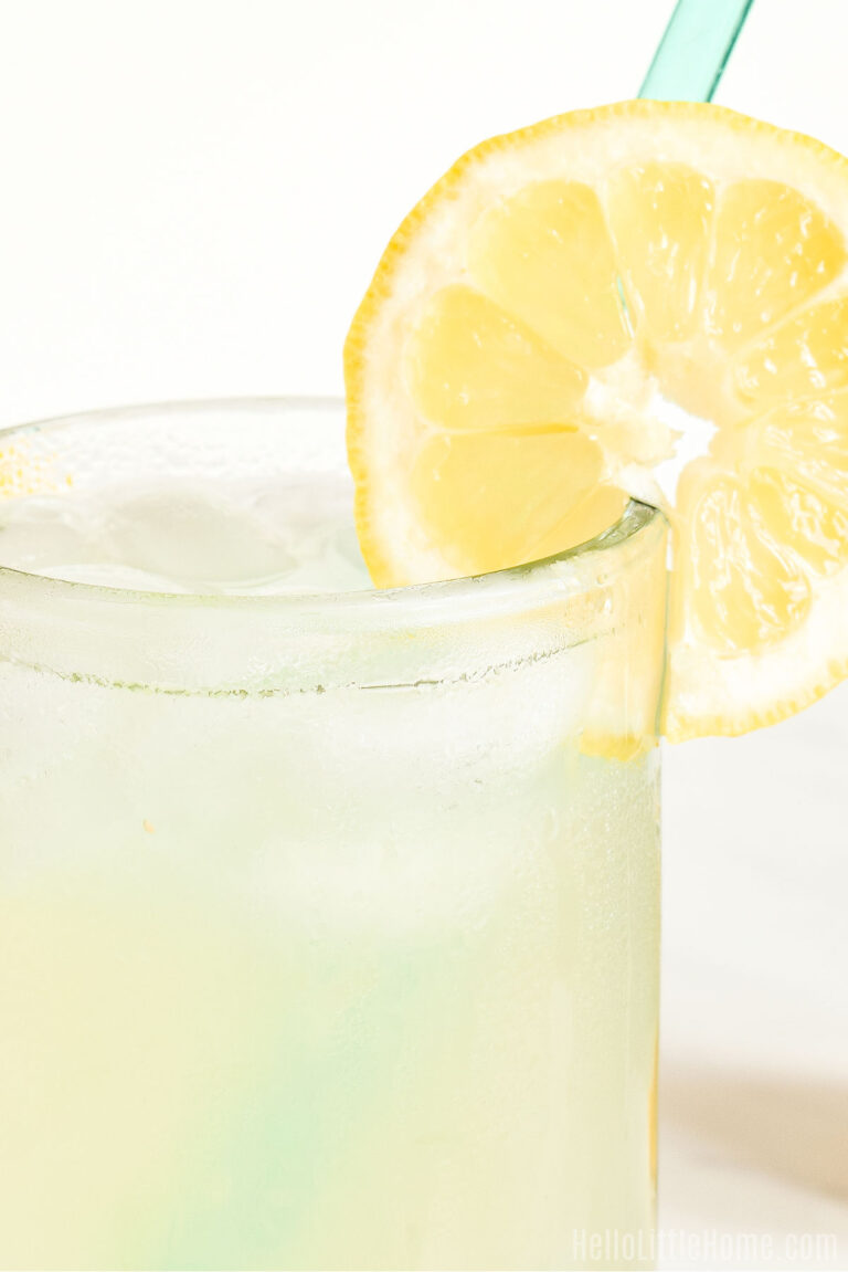 Single Serving Lemonade (Fresh Squeezed) | Hello Little Home