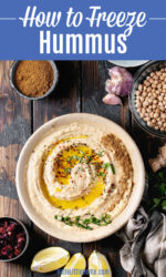 Can You Freeze Hummus? | Hello Little Home