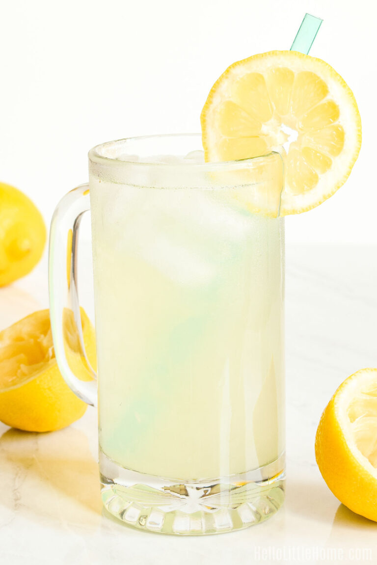 Single Serving Lemonade (Fresh Squeezed) | Hello Little Home
