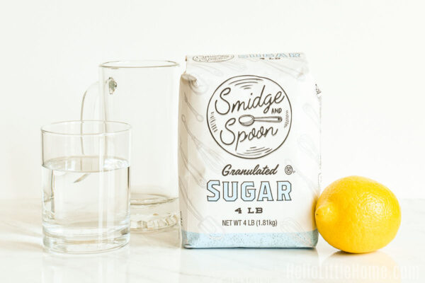 Single Serving Lemonade (Fresh Squeezed) | Hello Little Home