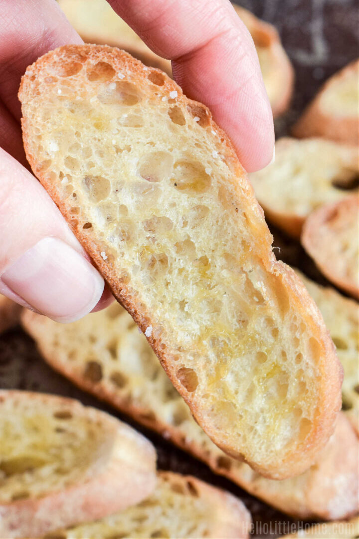 How to Make Crostini (Recipe + Topping Ideas) | Hello Little Home