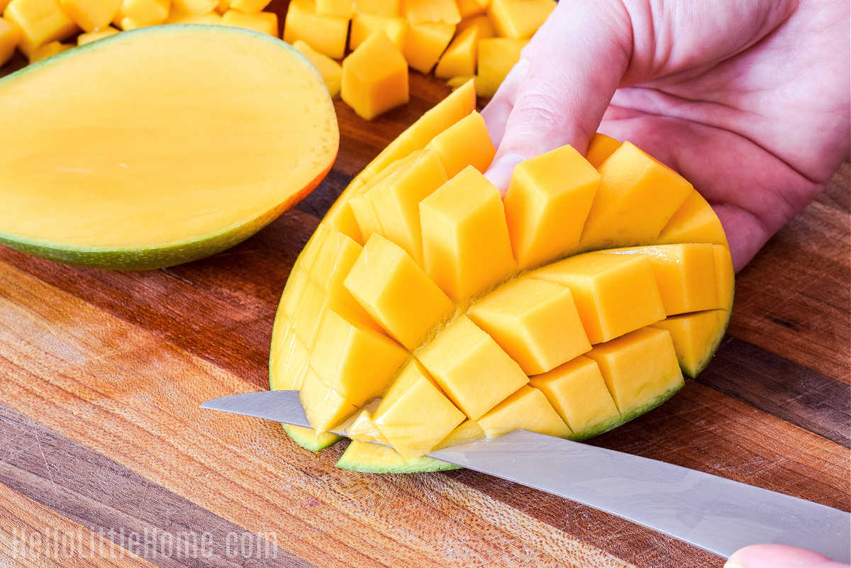 Sliced Mango