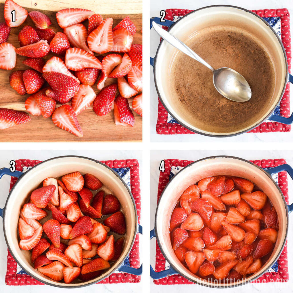 Strawberry Compote (Quick + Easy Recipe) | Hello Little Home