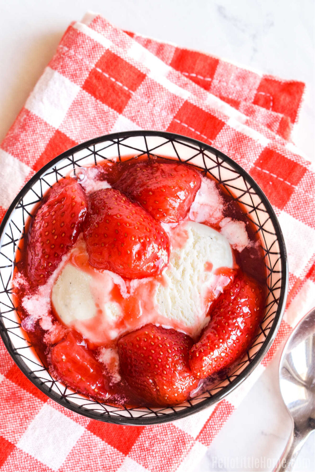 Strawberry Compote (Quick + Easy Recipe) | Hello Little Home