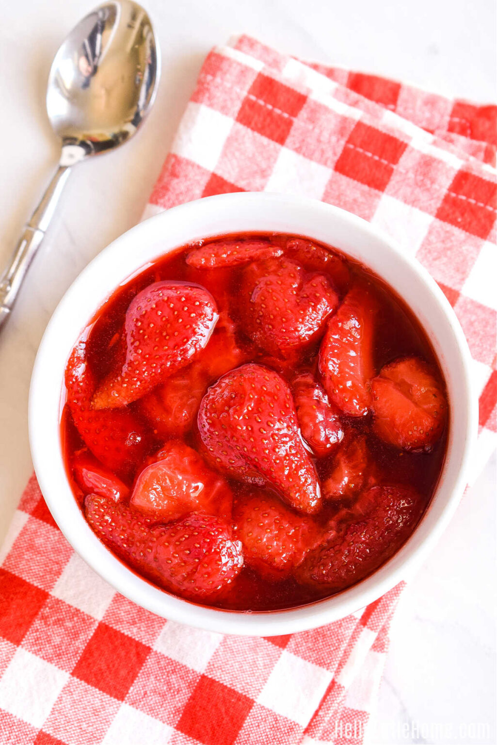 Strawberry Compote (Quick + Easy Recipe) | Hello Little Home