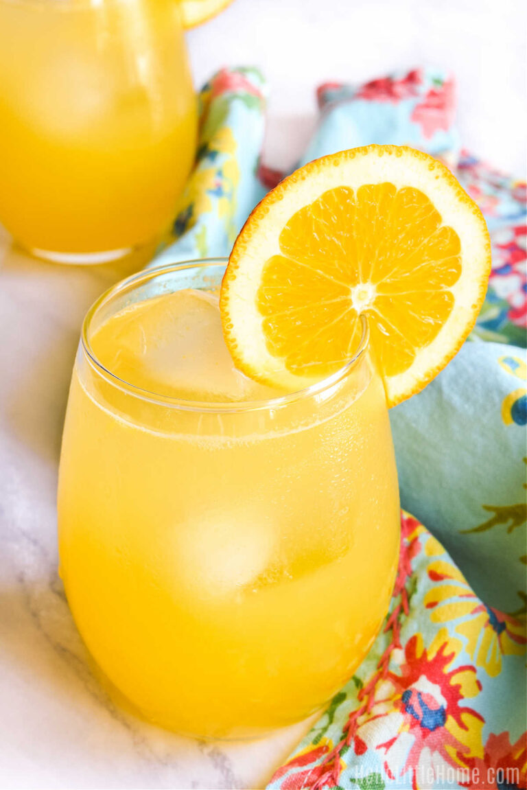 Homemade Orangeade (Easy Recipe) | Hello Little Home