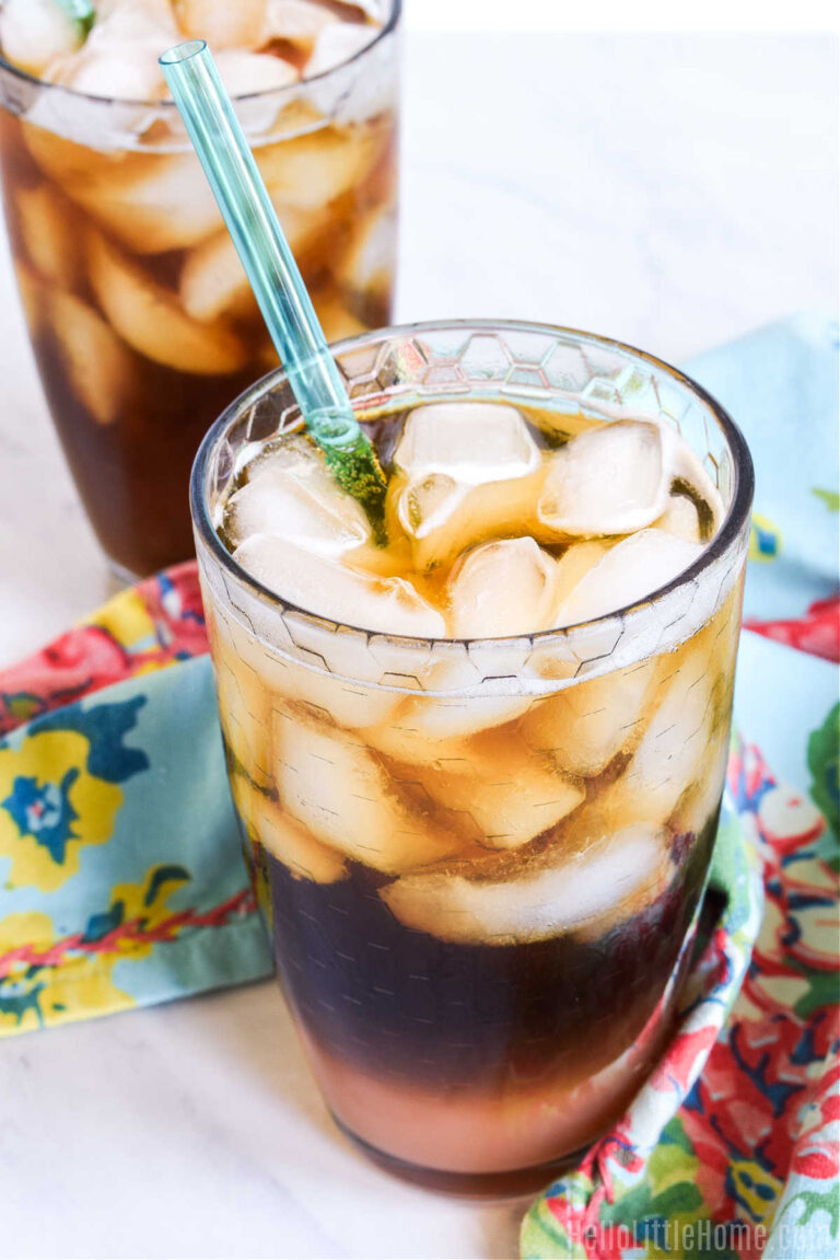 Grapefruit Coffee Spritz (Quick + Easy Recipe) | Hello Little Home