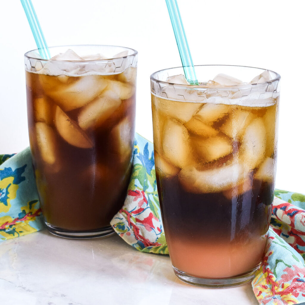 Grapefruit Coffee Spritz (Quick + Easy Recipe) | Hello Little Home