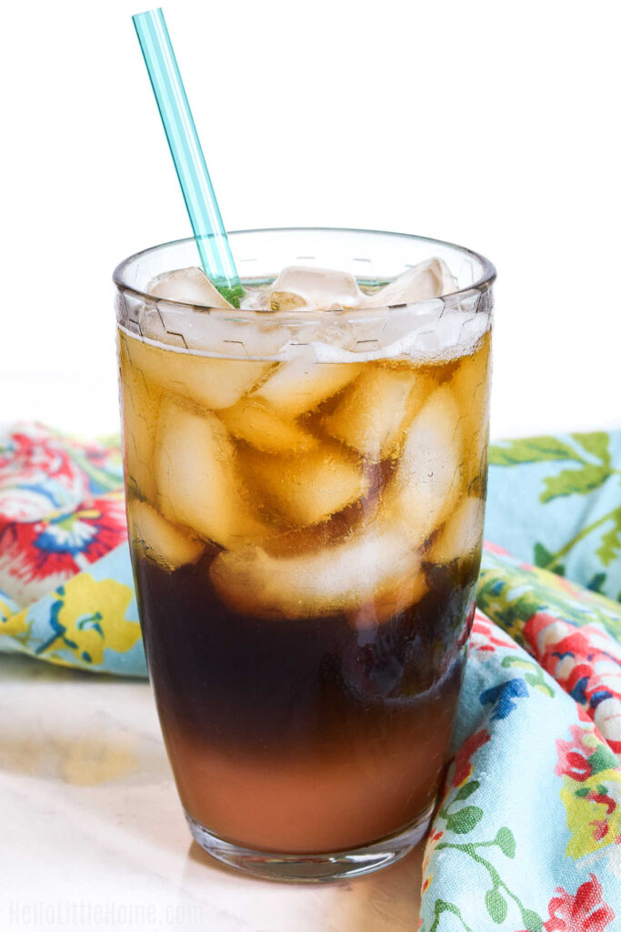 Grapefruit Coffee Spritz (Quick + Easy Recipe) | Hello Little Home