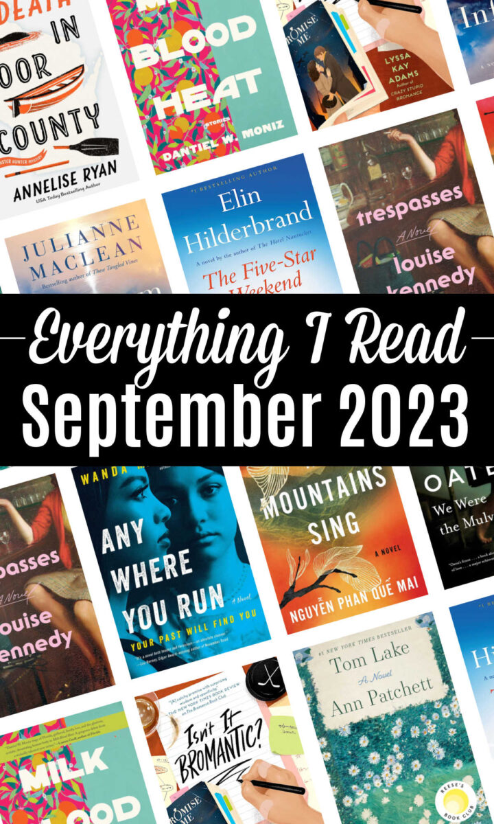 Everything I Read in September 2023 | Hello Little Home