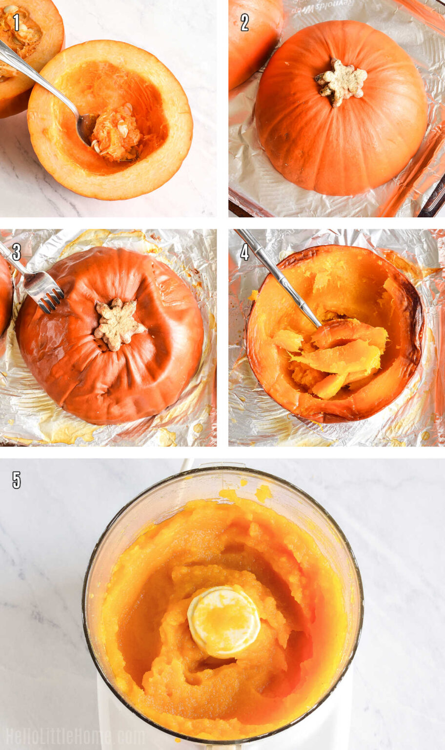 Homemade Pumpkin Puree (Easy Recipe) | Hello Little Home